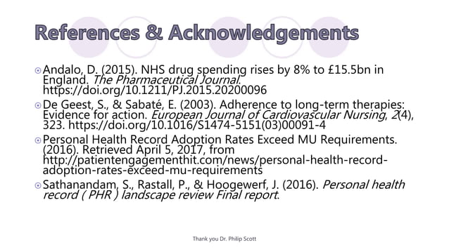 PHR and medication adherence, a systematic review protocol | PPT PHR and medication adherence, a systematic review protocol | PPT