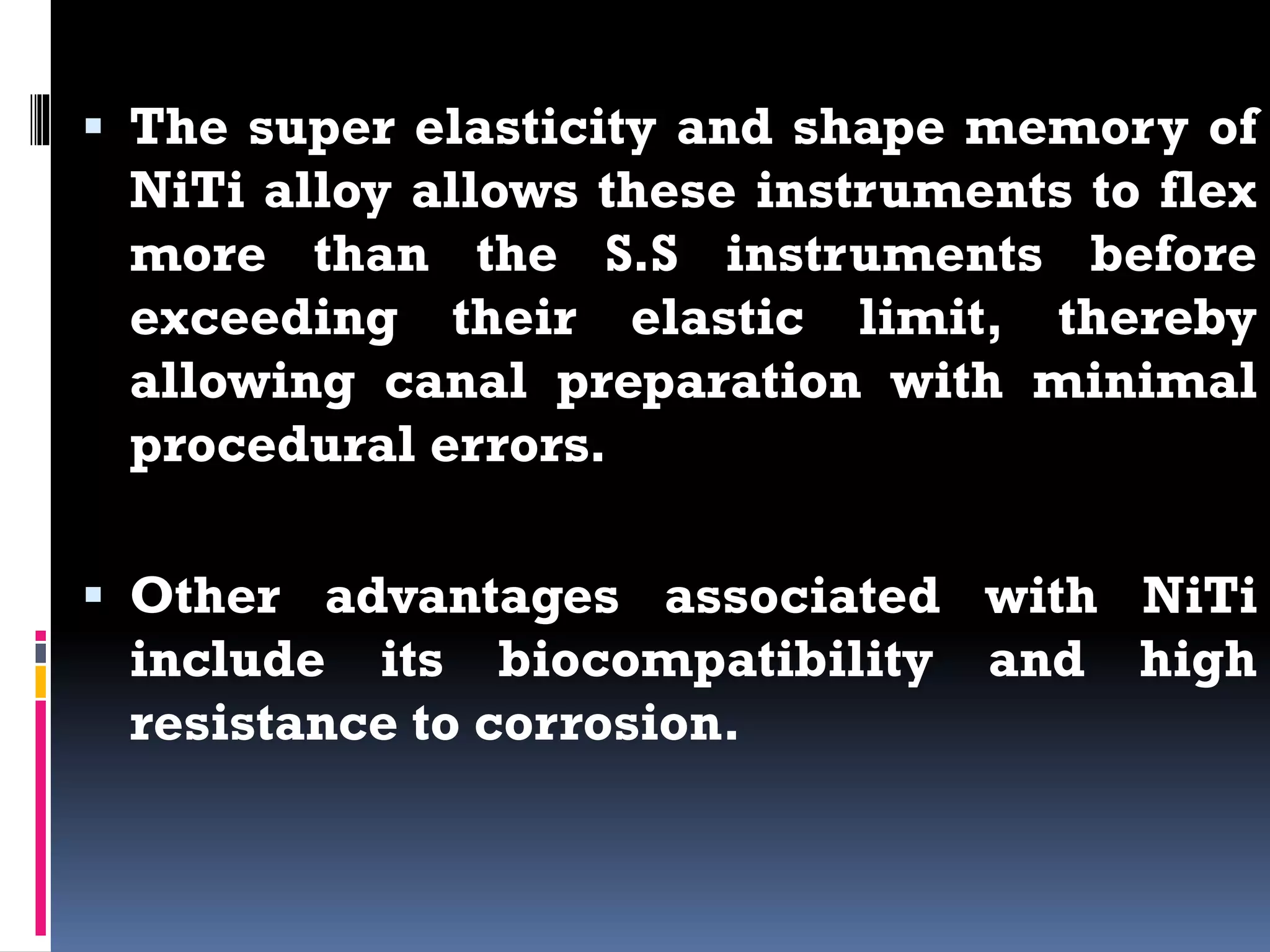Design features of rotary root canal instruments | PDF