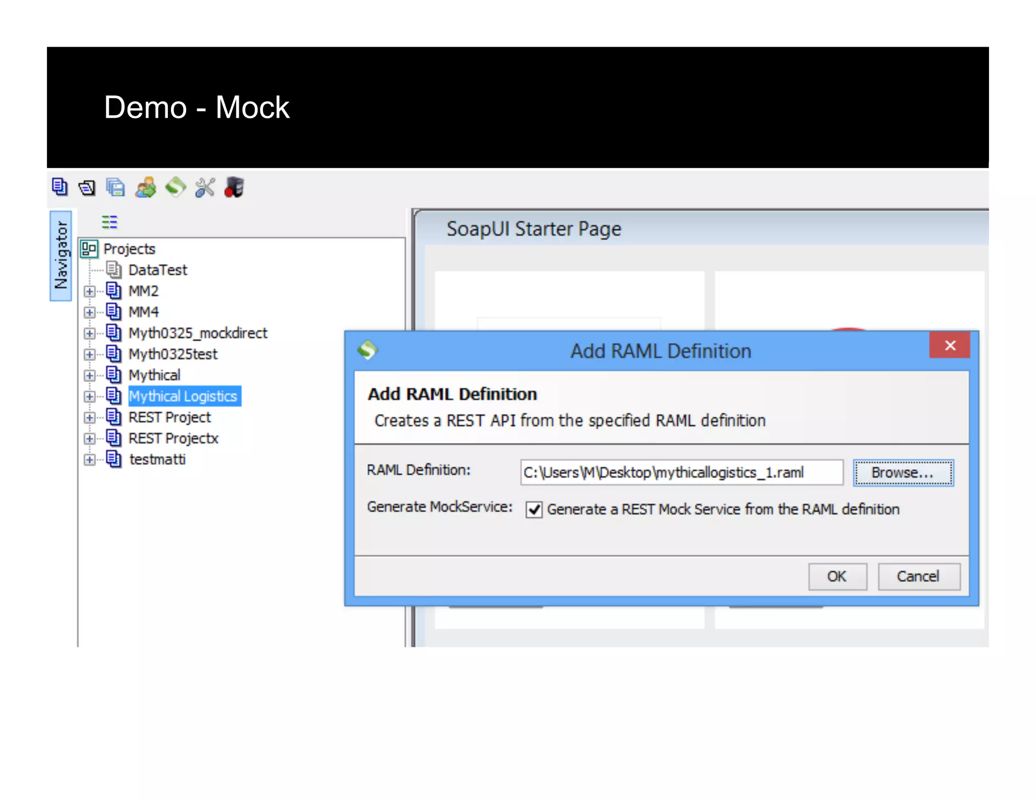 Design First API's with RAML and SoapUI | PPT