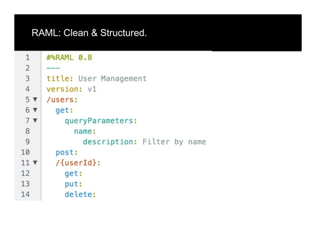 Design First API's with RAML and SoapUI | PPT