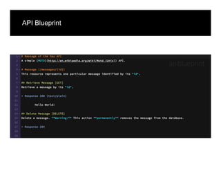 Design First API's with RAML and SoapUI | PPT