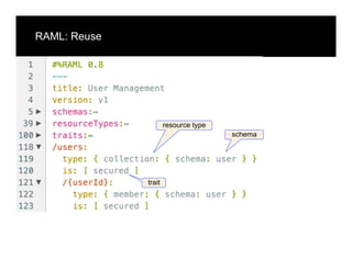 Design First API's with RAML and SoapUI | PPT