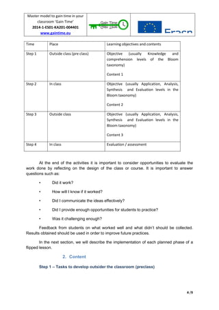 Design Flipped Classroom | PDF