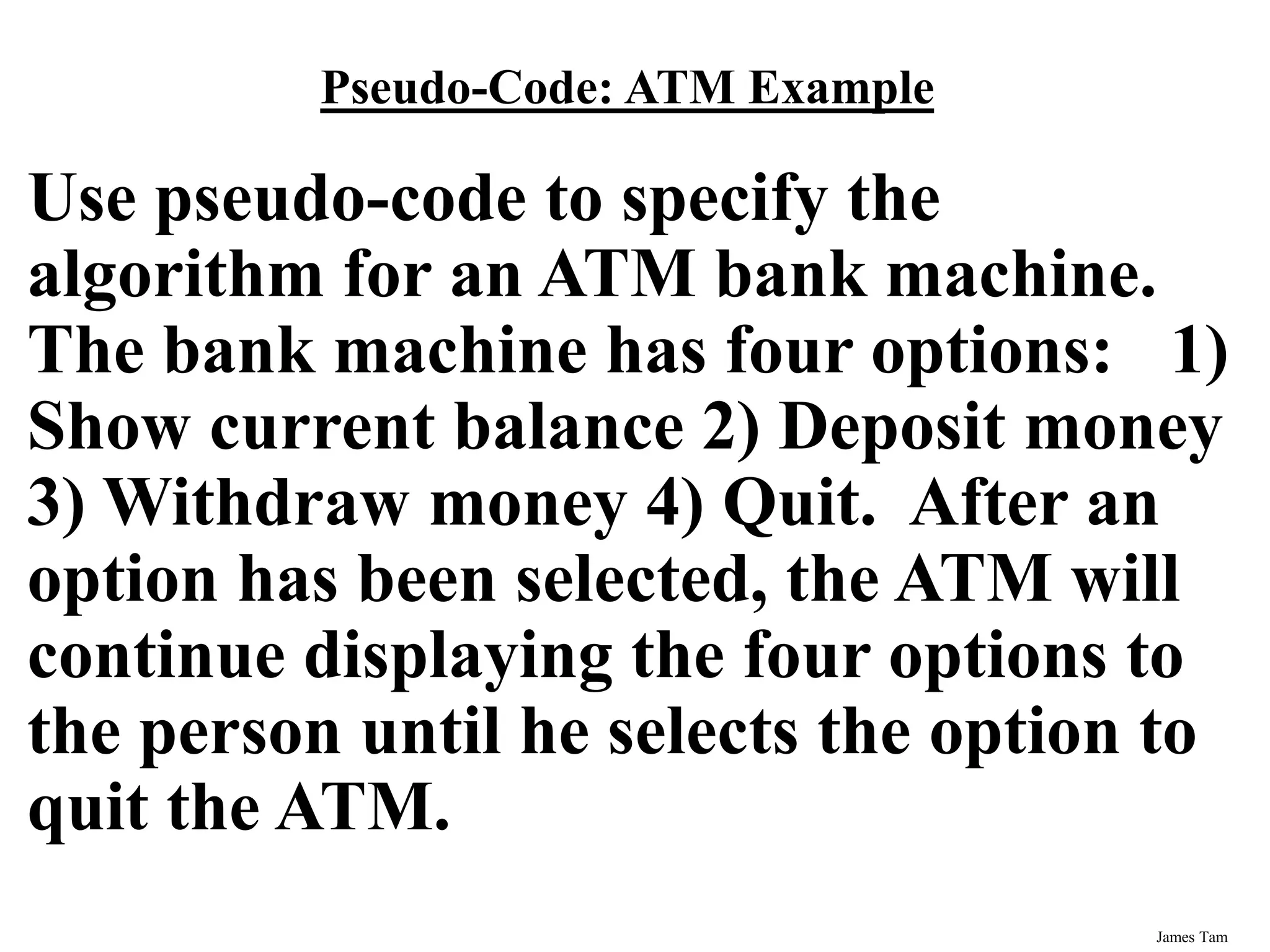 Design flowcharts week 6 2019 2020 | PPT