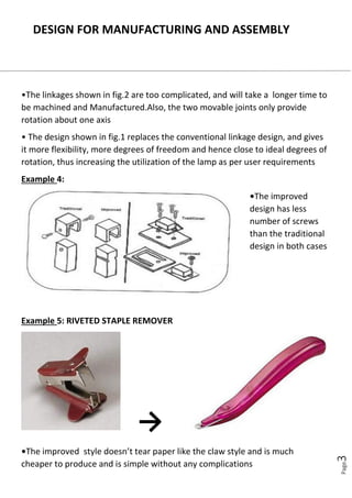 Design for assembly | PDF