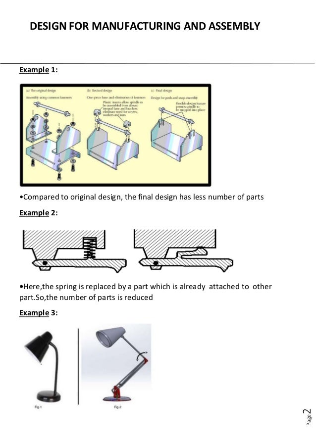 Design For Assembly