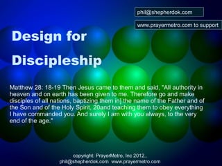 Design for Discipleship Person of Christ | PPT