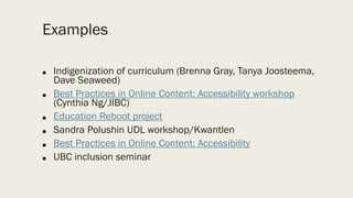 Design for inclusion 6-7-16 | PDF