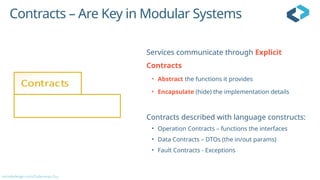 Designing a Distributed System for Long-Term Development | PPTX | Web ...