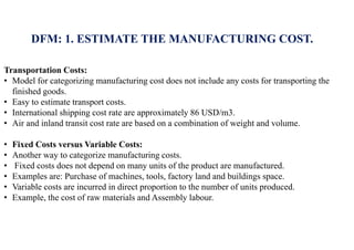 Design for manufacturing and assembly | PDF