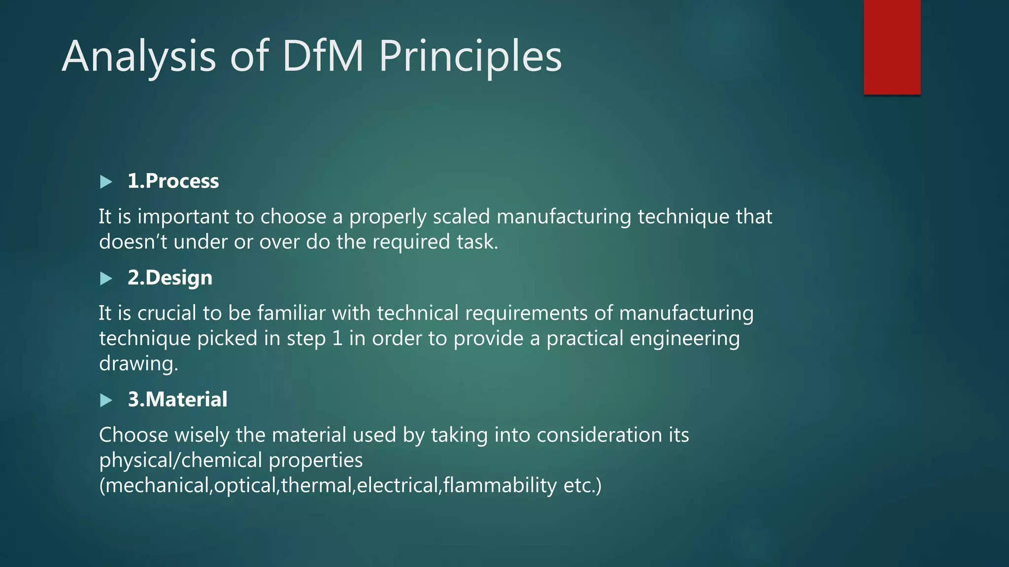 Design for manufacturing ppt anas lahrichi | PPTX