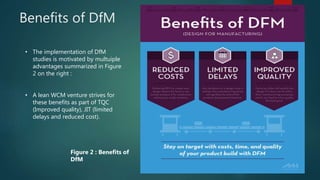 Design for manufacturing ppt anas lahrichi | PPTX