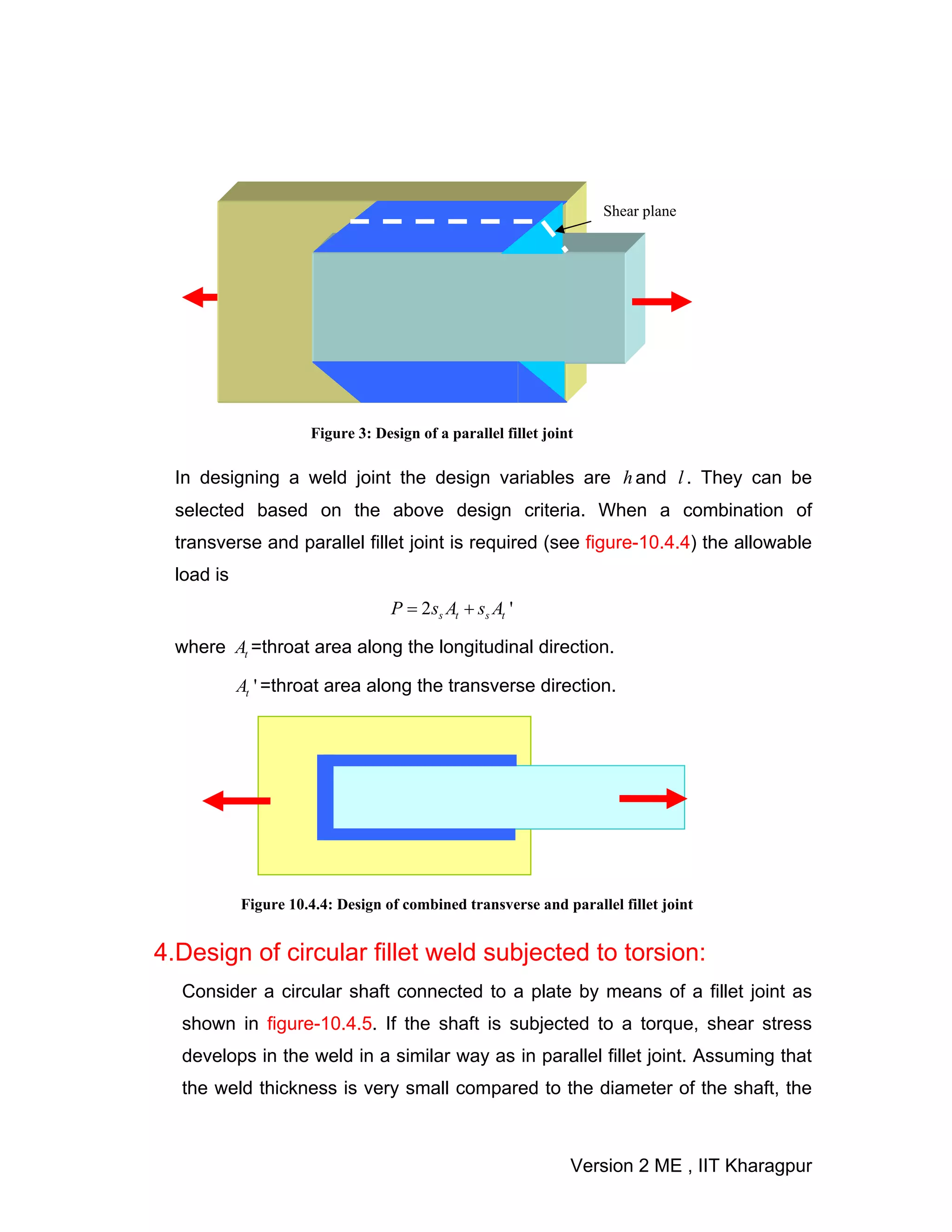 Design for permanent weld joint | PDF