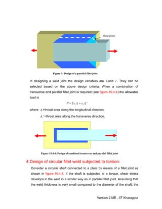 Design for permanent weld joint | PDF