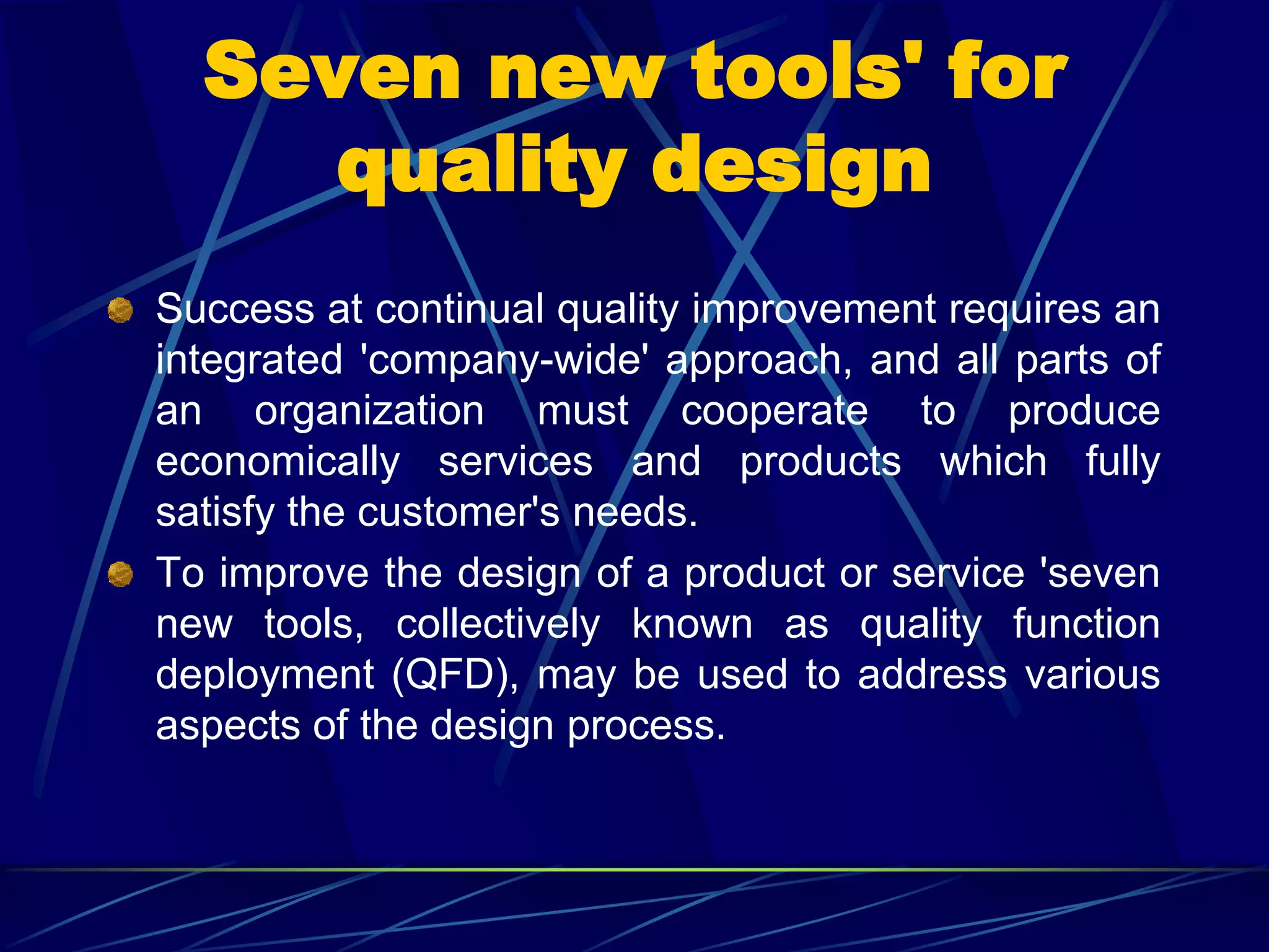 Design for quality (1) | PPTX