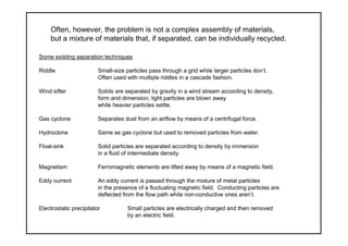Design for Recycling | PDF