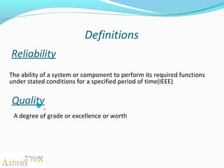 Design for relaibility | PPT