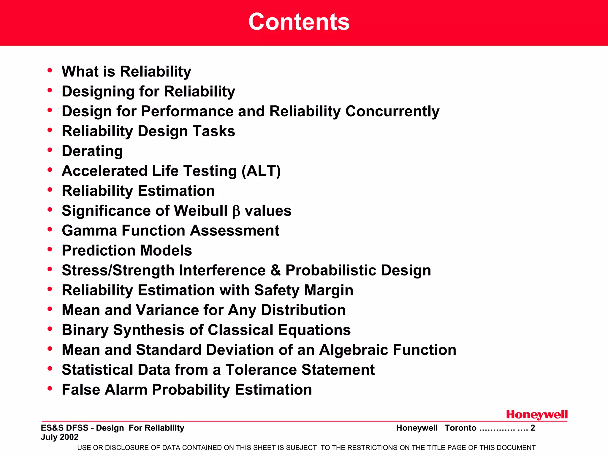 Design For Reliability | PDF