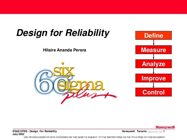 Design For Reliability - Design Talk