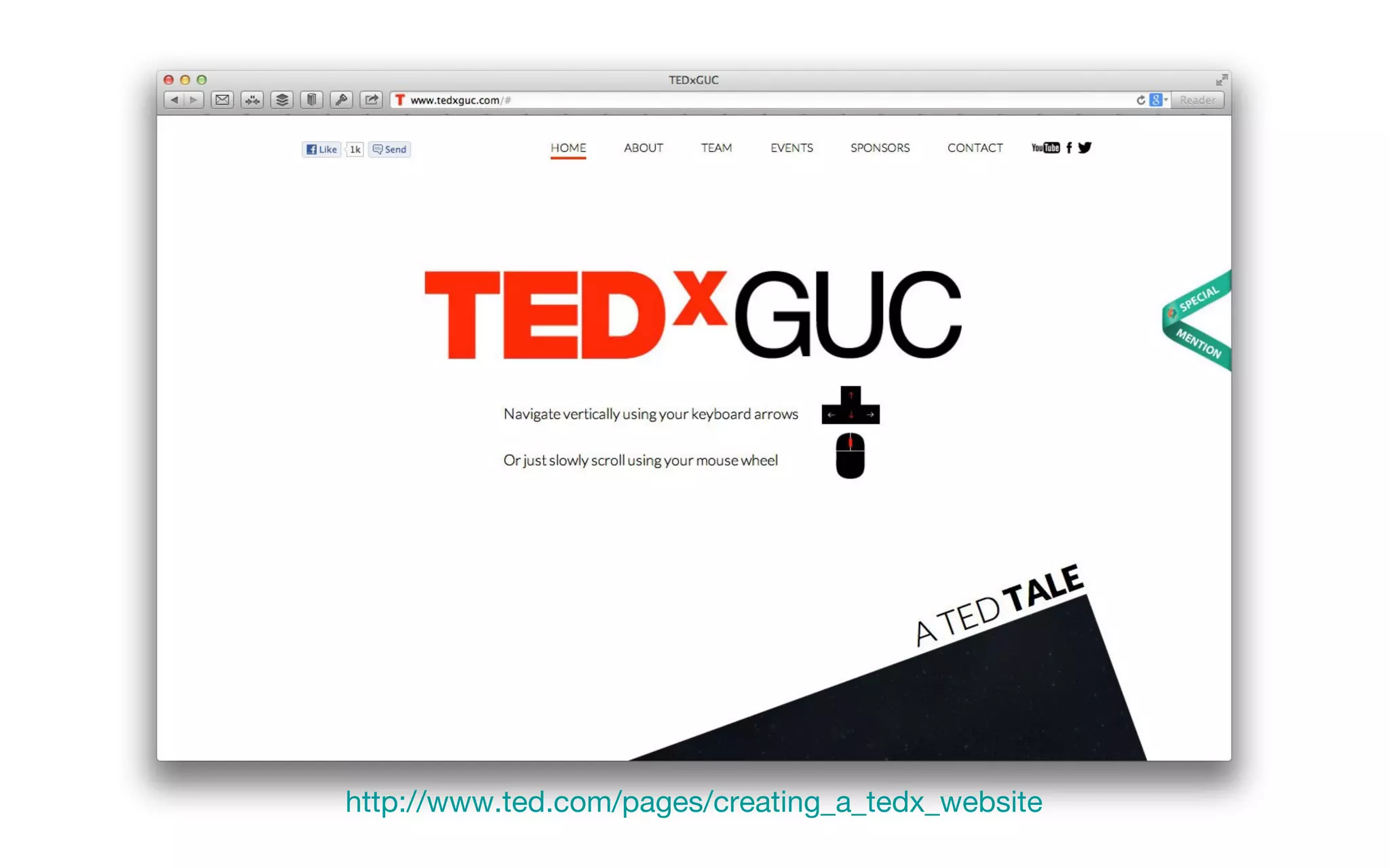 Design for TEDx events | PPT