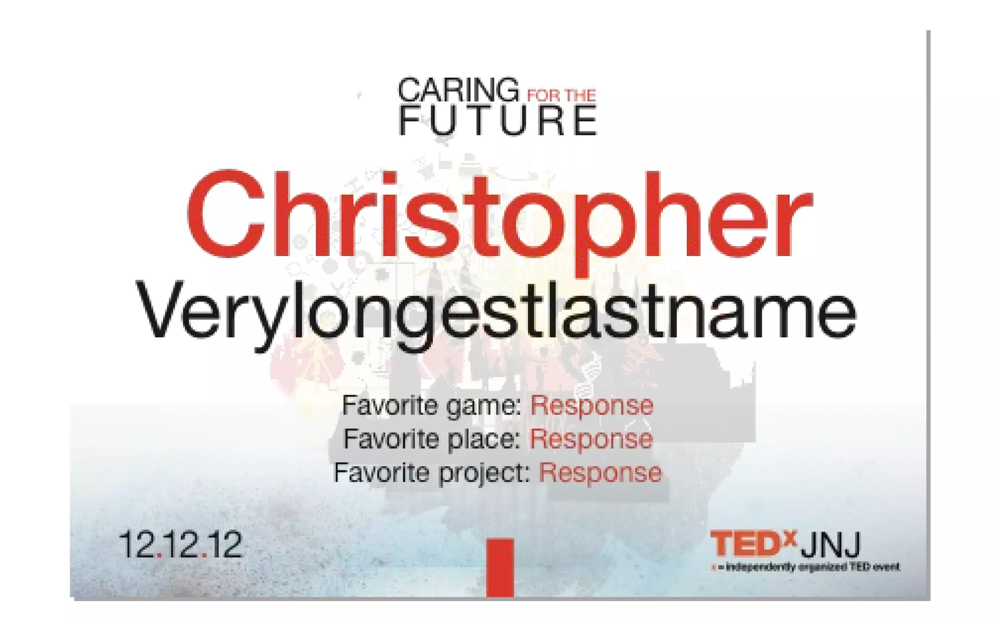 Design for TEDx events | PPT