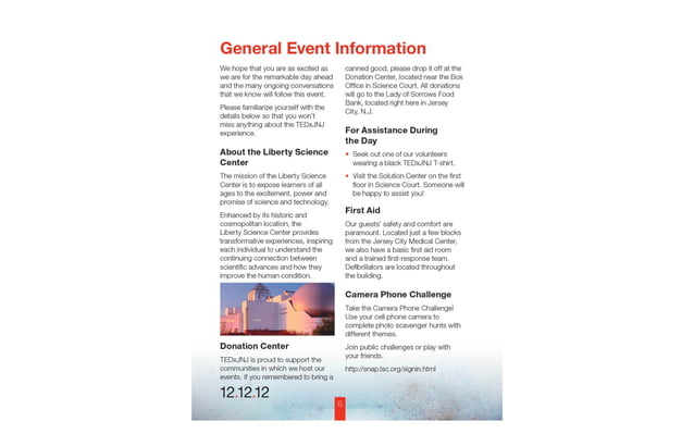 Design for TEDx events | PPT