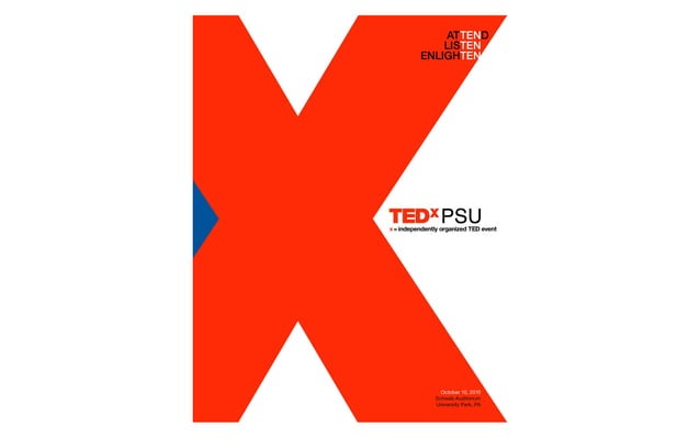 Design for TEDx events