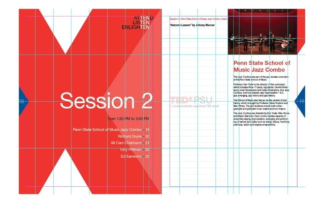 Design for TEDx events