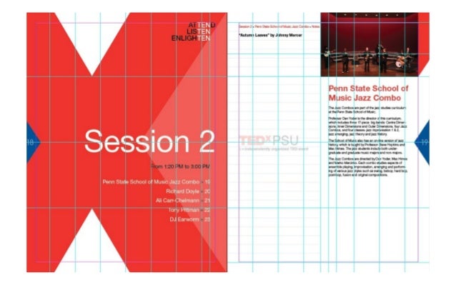 Design for TEDx events