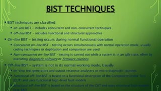 Design for testability and automatic test pattern generation | PPTX