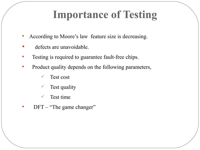 Design for Testability | PDF | Physics | Science