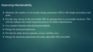 Design for x : Design for Manufacturing,Design for Assembly | PPTX
