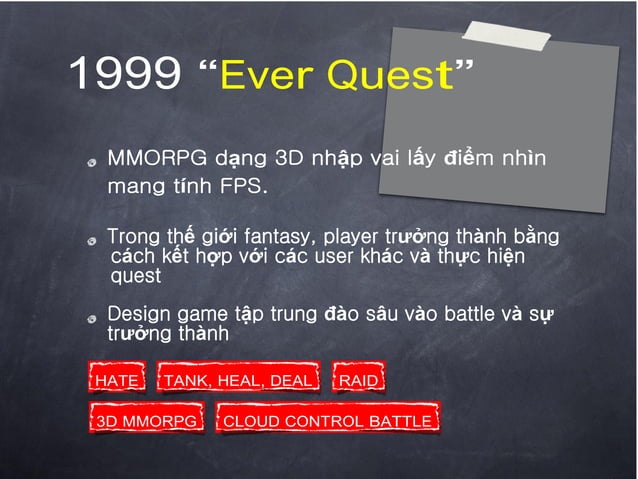 Design game MMORPG | PDF