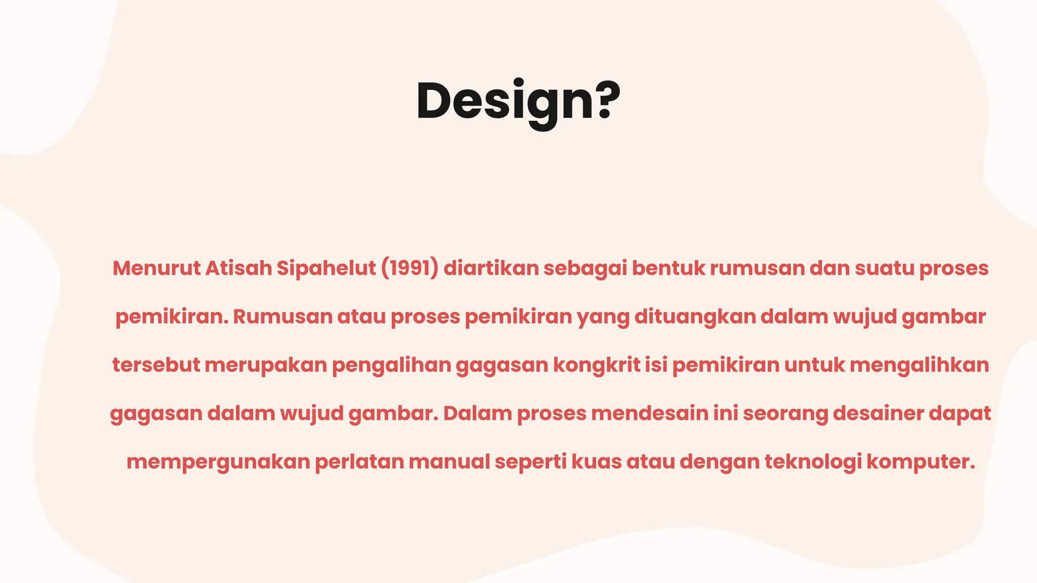 Pelatihan desain grafis biasanya mencakup berbagai topik | PPT