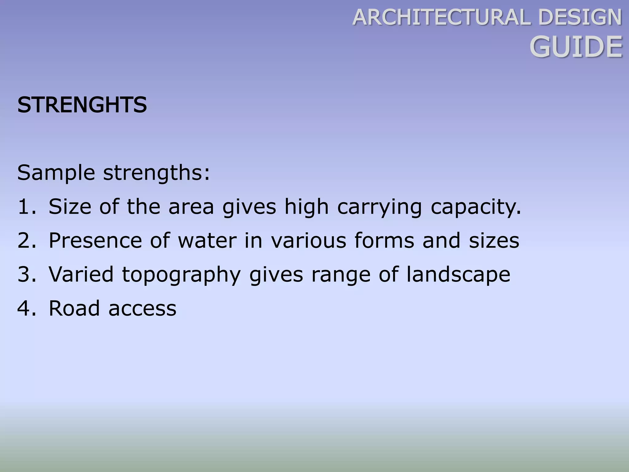 Architectural Design Guide | PDF