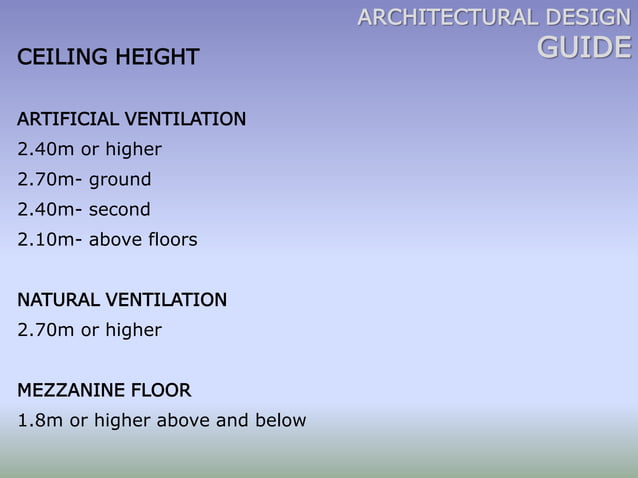 Architectural Design Guide | PDF