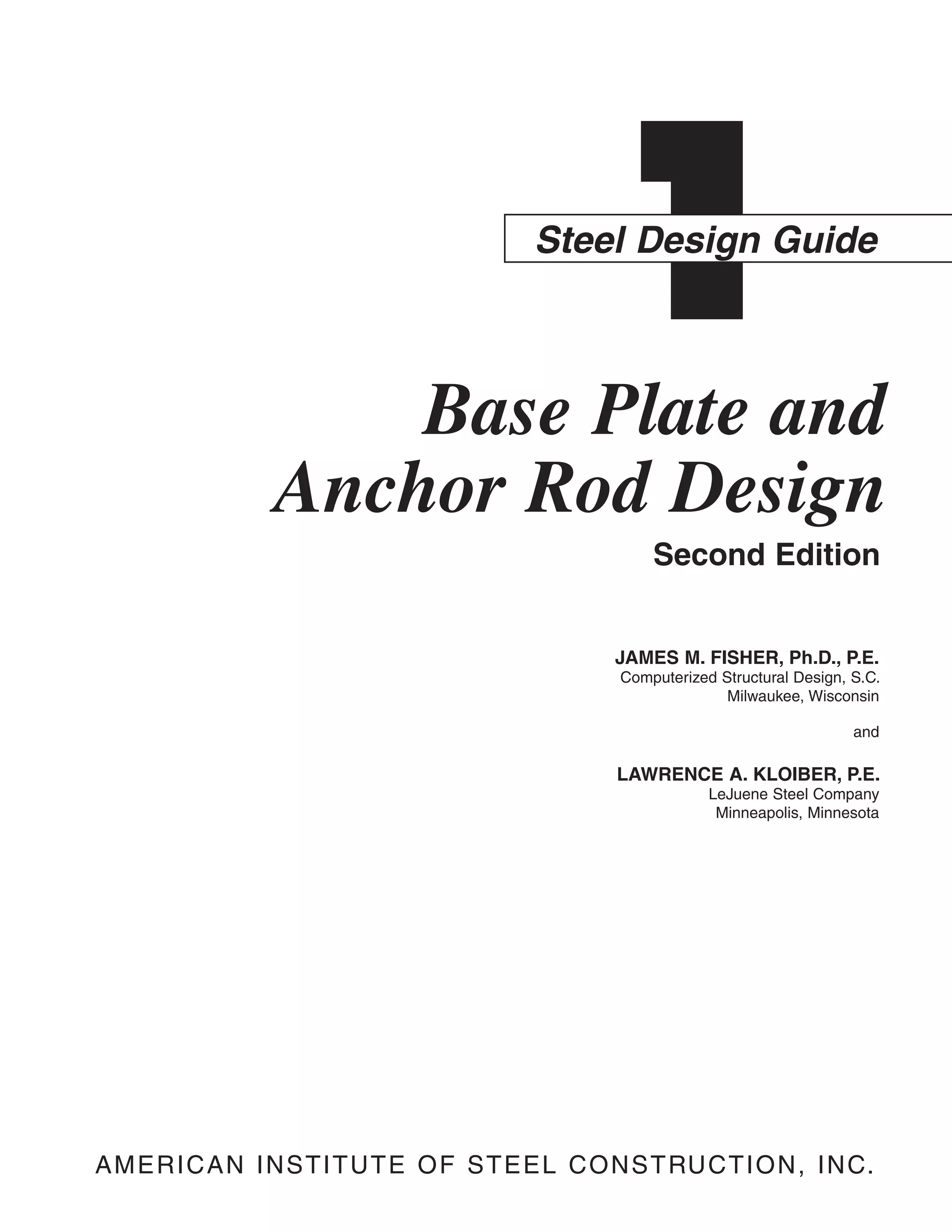 Design Guide 01- Base Plate and Anchor Rod Design (2nd Edition).pdf