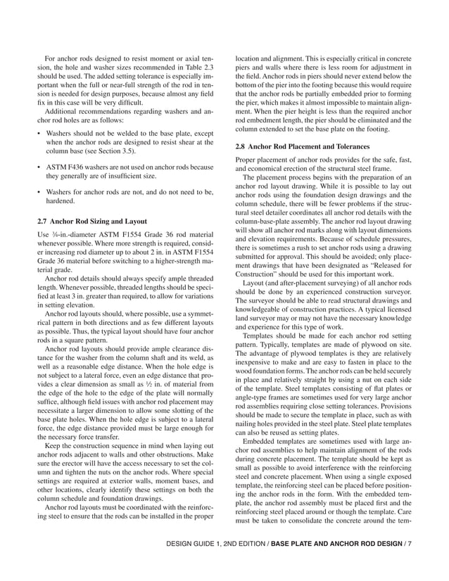 Design Guide 01- Base Plate and Anchor Rod Design (2nd Edition).pdf