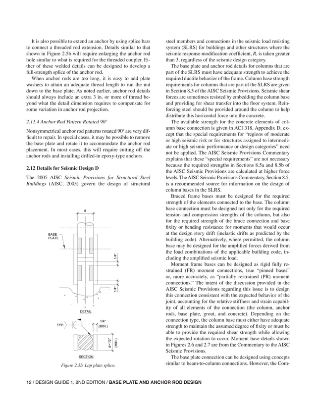 Design Guide 01- Base Plate and Anchor Rod Design (2nd Edition).pdf