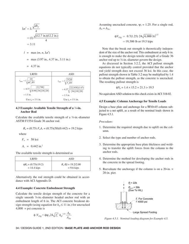 Design Guide 01- Base Plate and Anchor Rod Design (2nd Edition).pdf