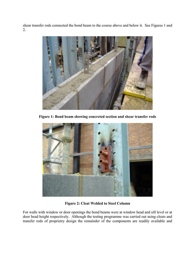 Design guide for walls containing bond beams | PDF | Civil Engineering ...