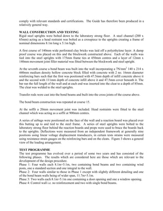 Design guide for walls containing bond beams | PDF