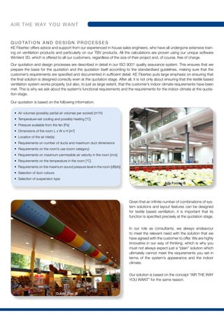 Design guide for textile ducting | PDF