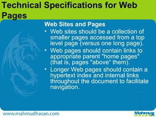 Design Guidelines For Web Sites | PPT