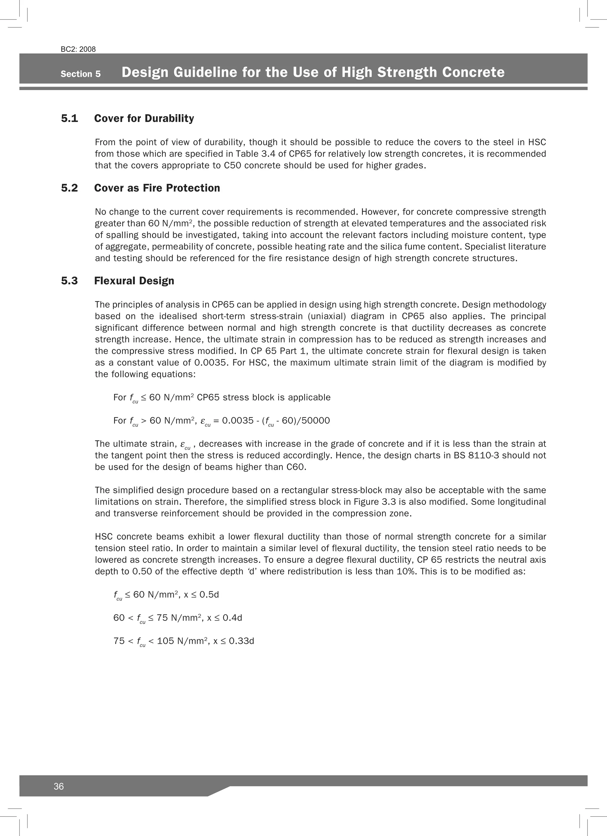 Design guide on_use_of_high_strength_concrete | PDF