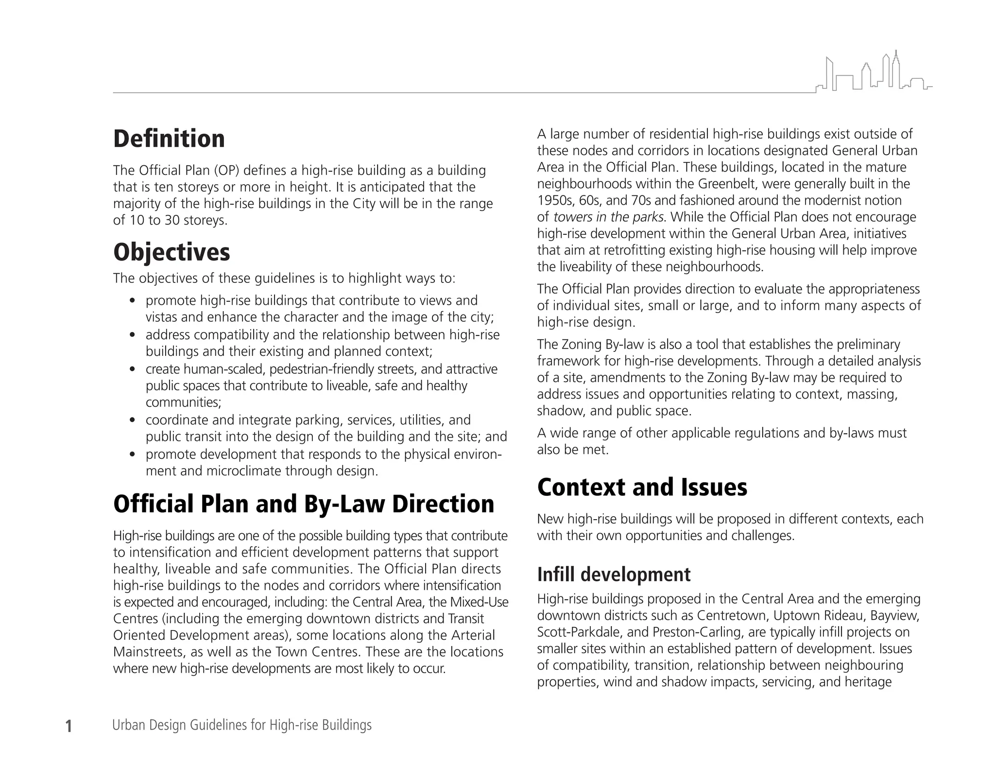 Urban Design Guidelines for High-rise Buildings | PDF