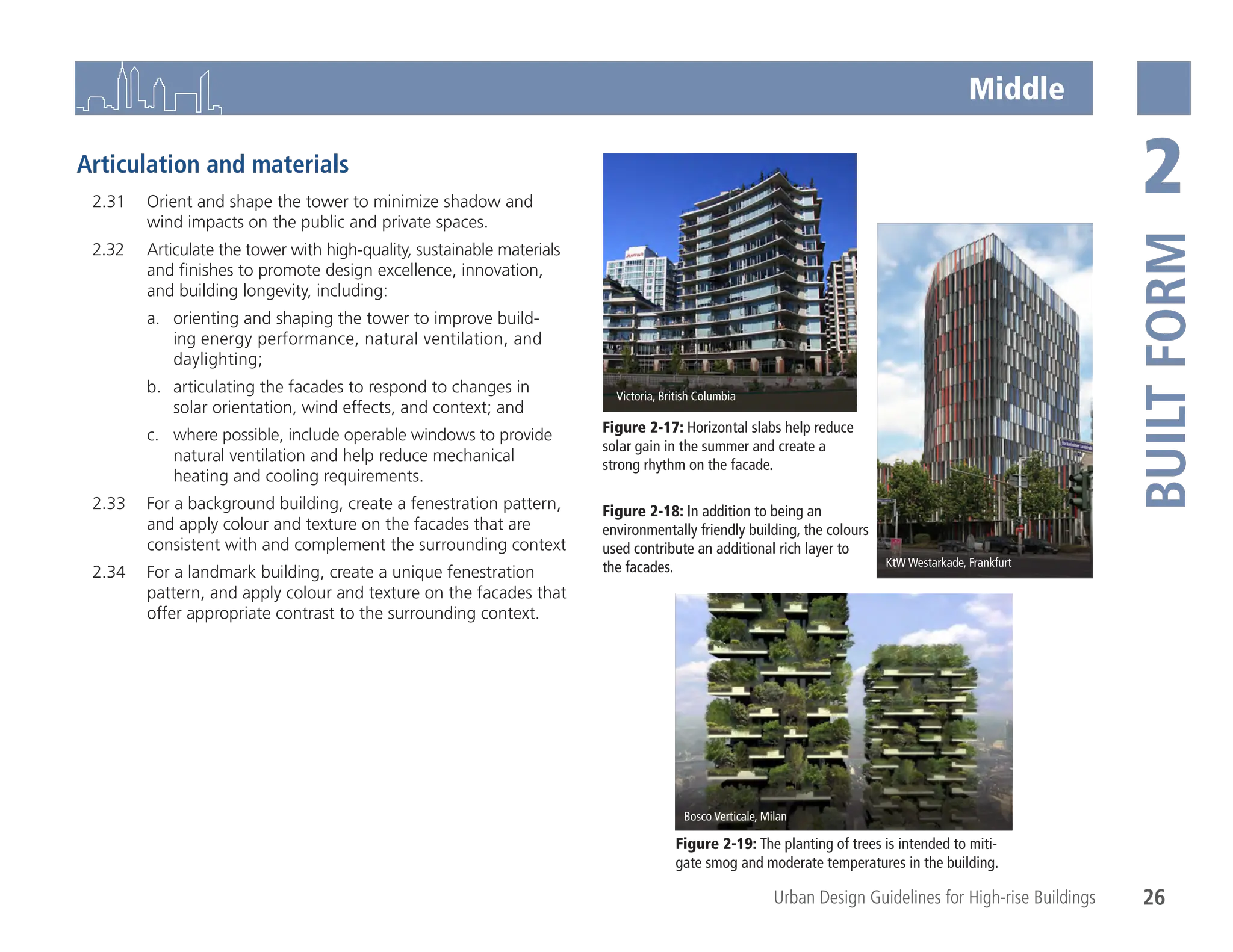 Urban Design Guidelines for High-rise Buildings | PDF