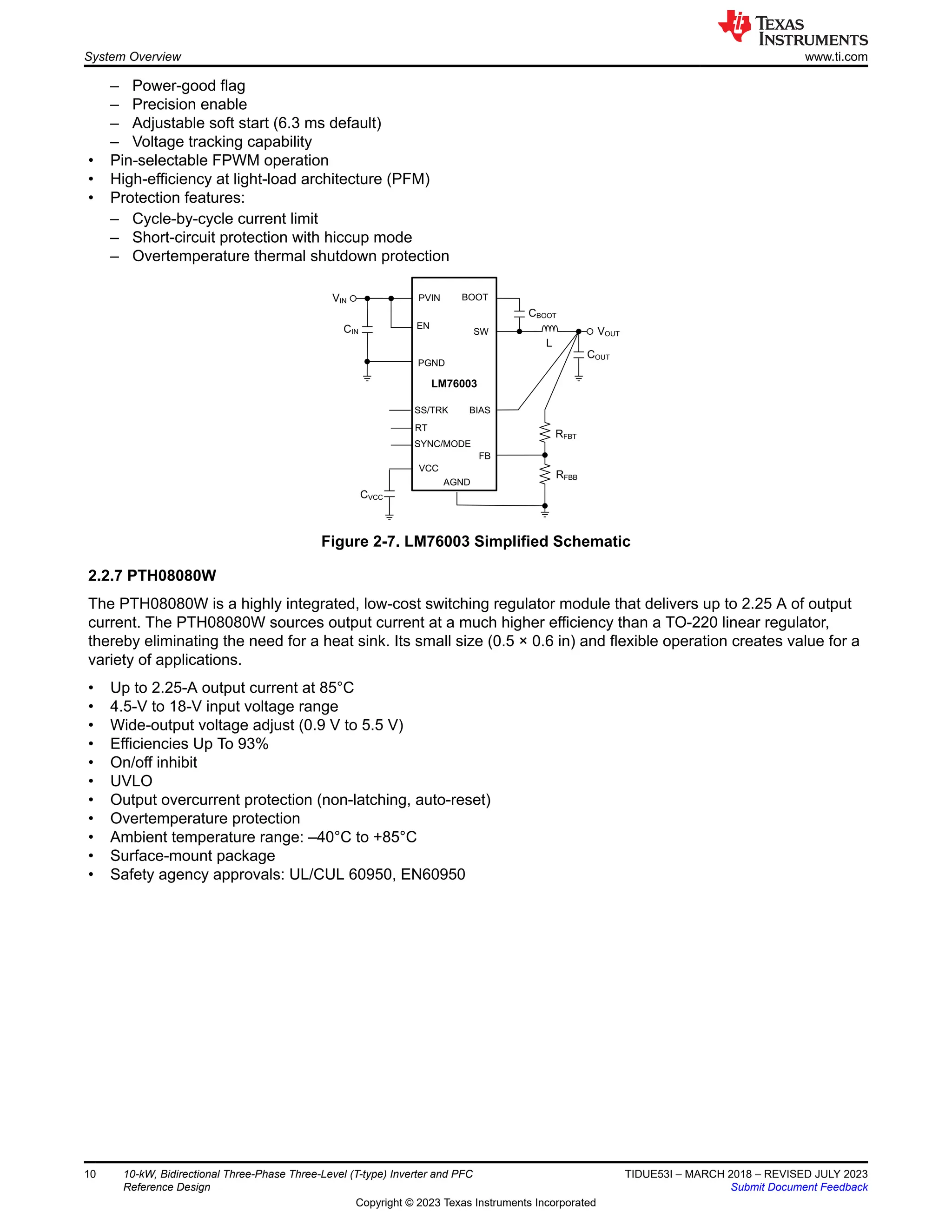 Design Guide TIDA-01606 10-kW, Bidirectional Three-Phase Three-Level (T ...