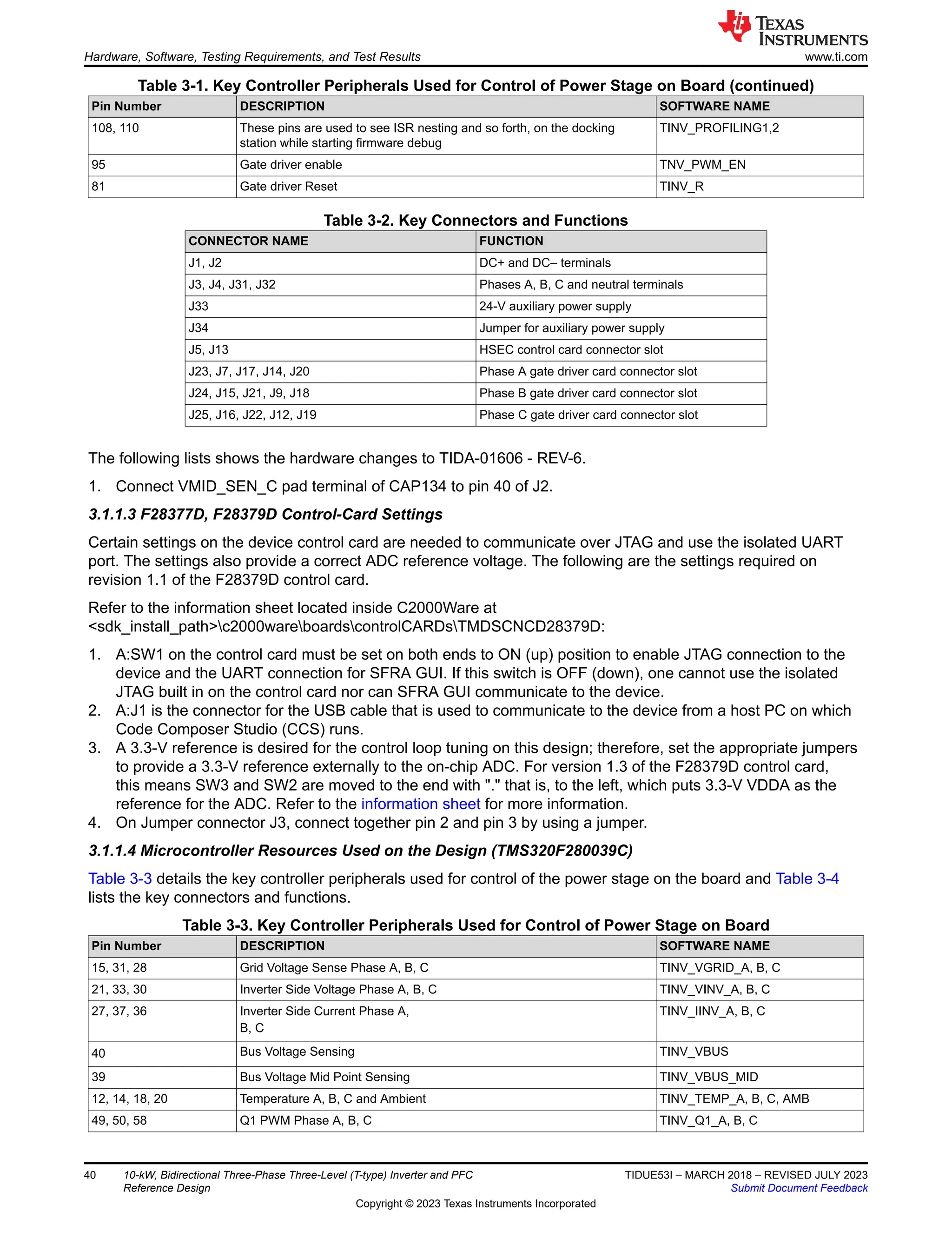 Design Guide TIDA-01606 10-kW, Bidirectional Three-Phase Three-Level (T ...