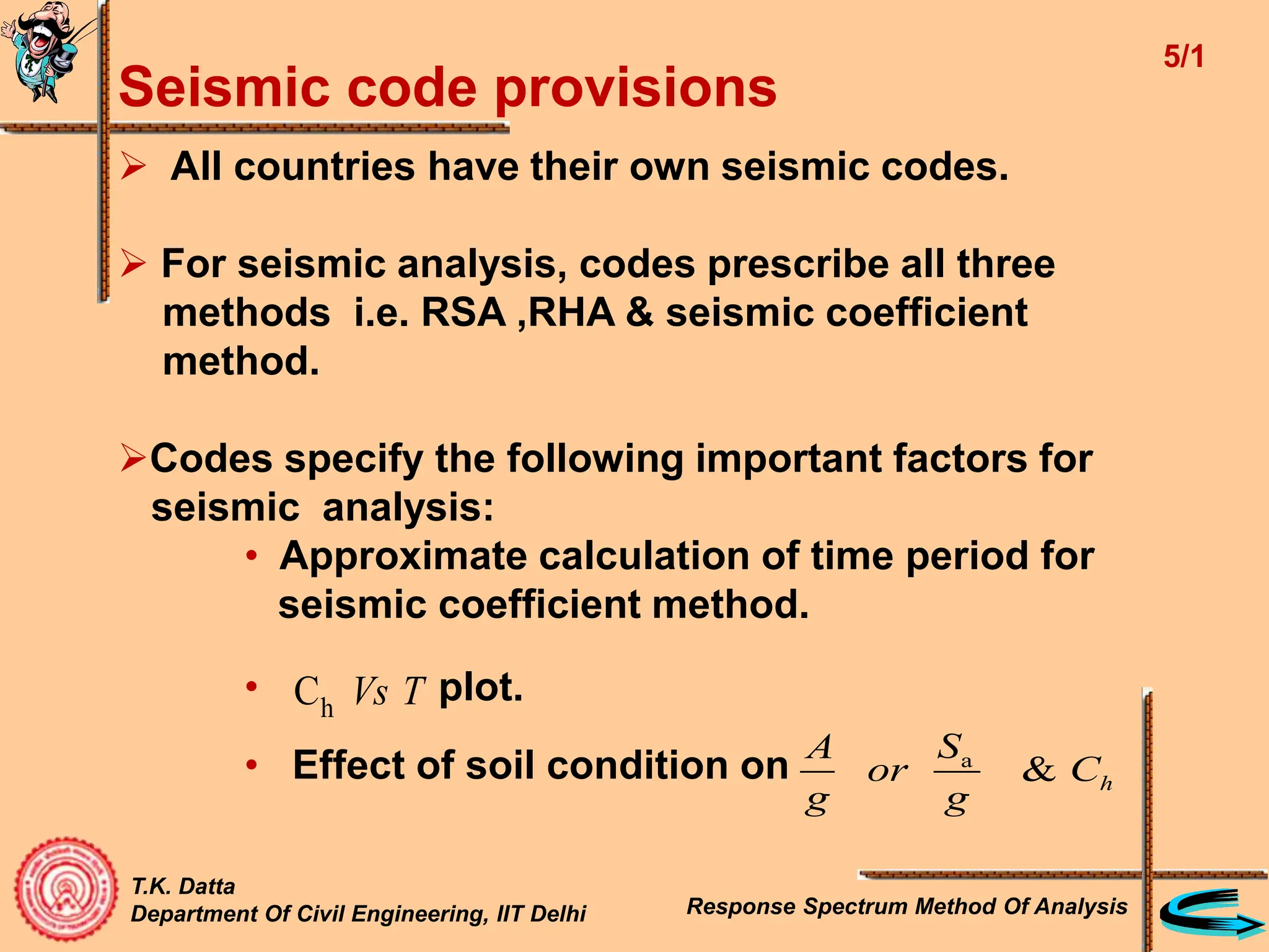DesignGyan2324148026Response-Spectrum-Method-Of-Analysis.ppt